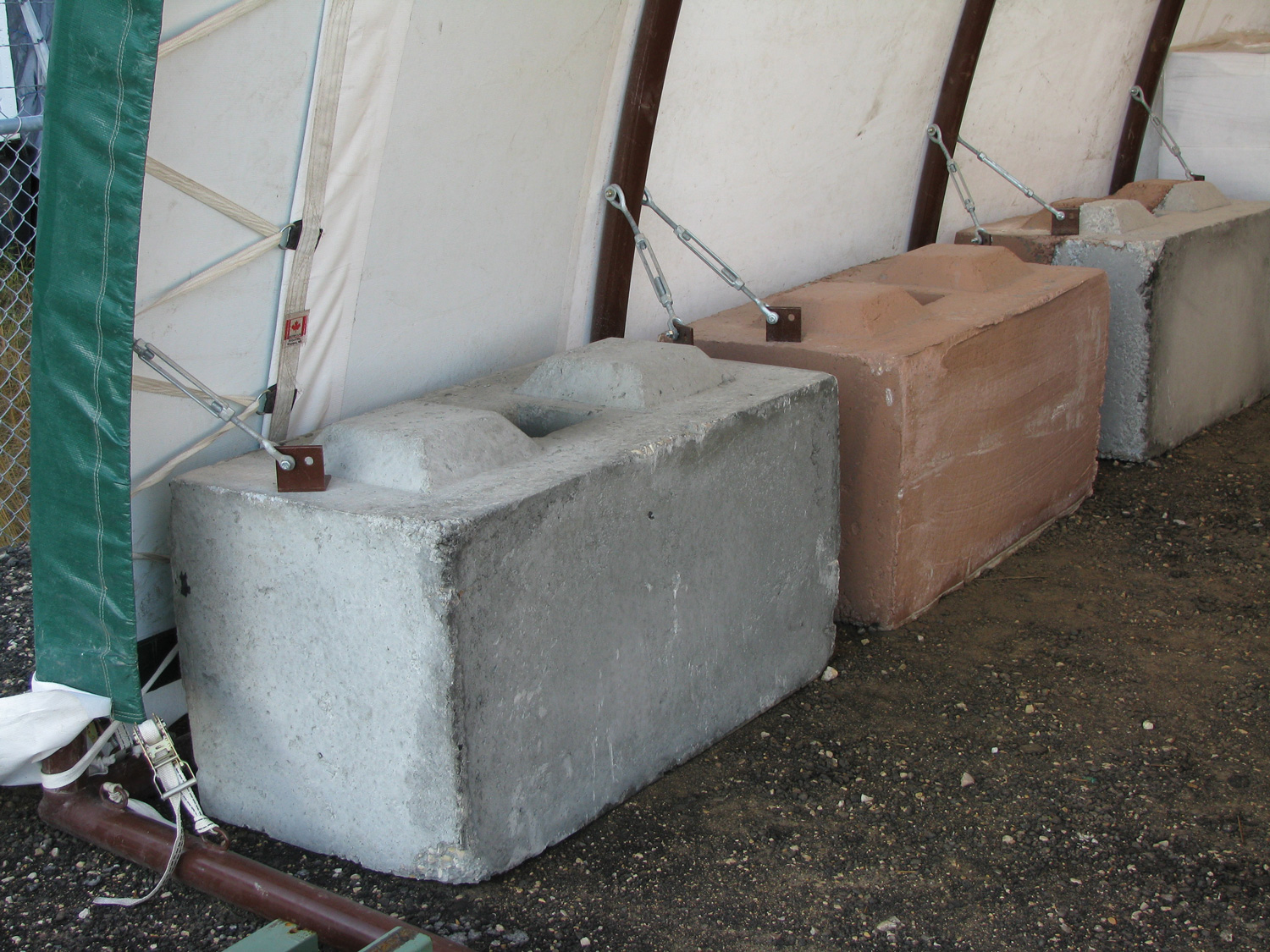 Foundation Options - Portable Garage and Engineered Truss Structures